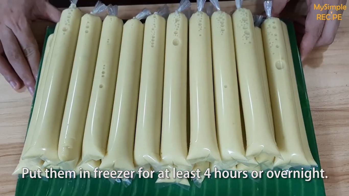 Avocado Ice Candy Recipe - My Simple Recipe