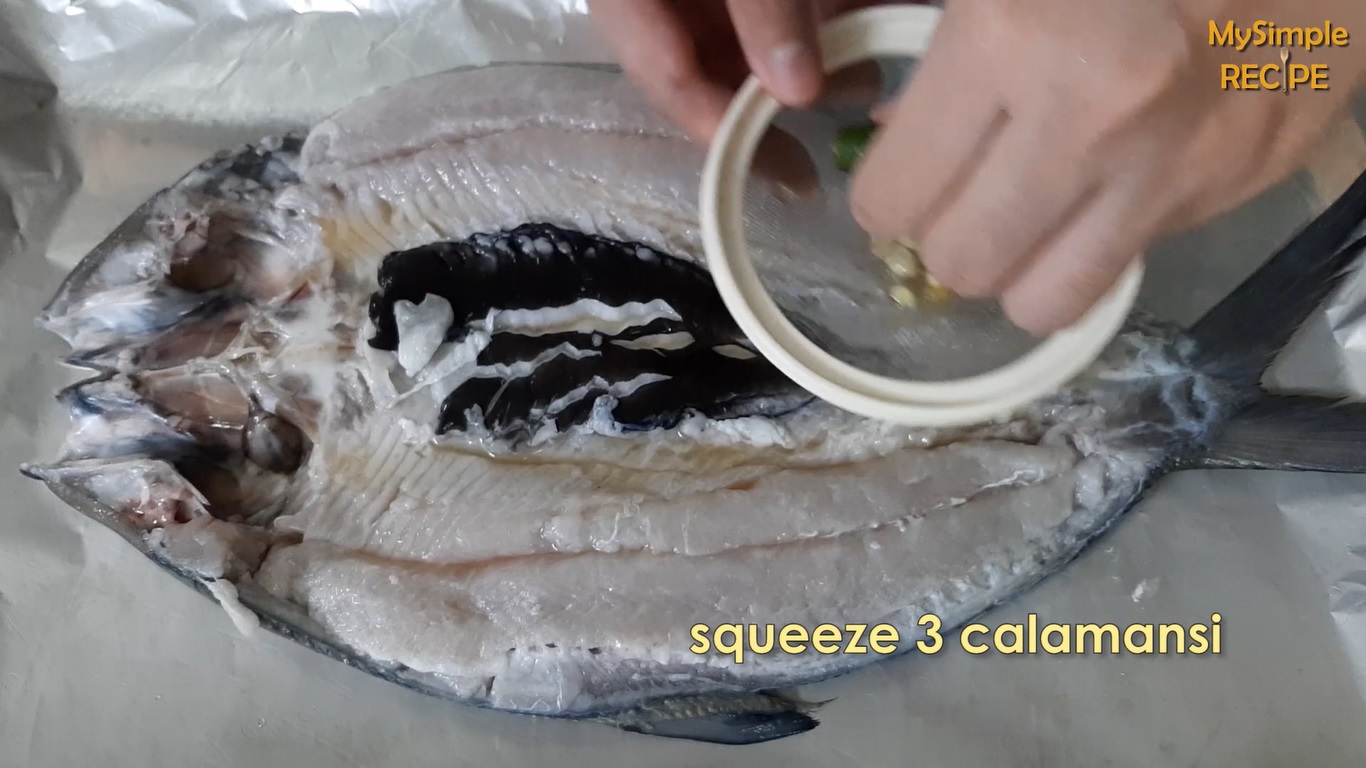 Cheesy Baked Bangus (Milkfish) Recipe - My Simple Recipe