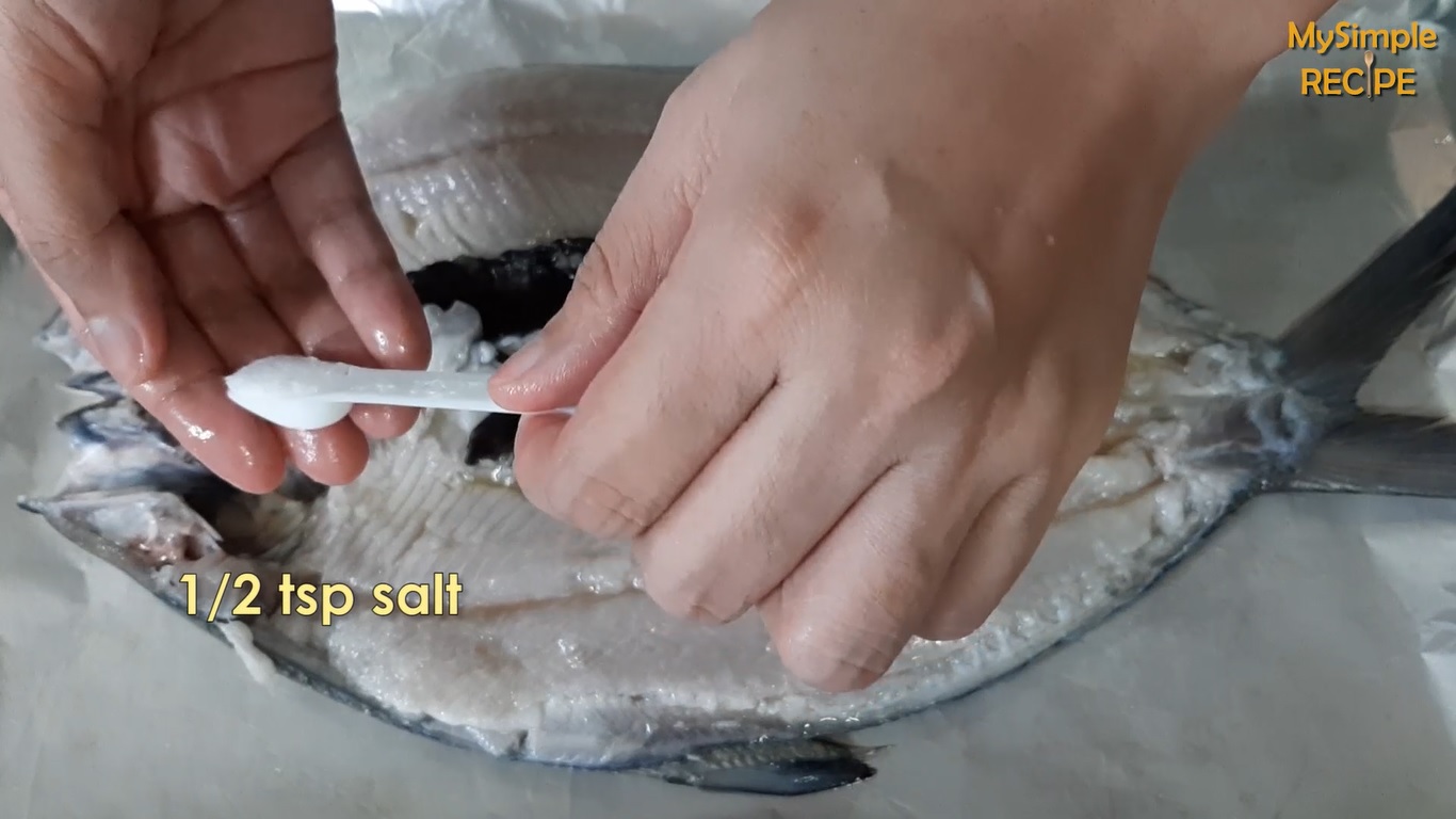 Cheesy Baked Bangus (Milkfish) Recipe - My Simple Recipe