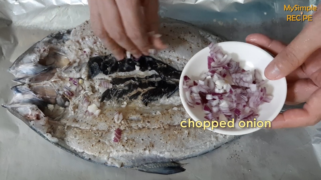 Cheesy Baked Bangus (Milkfish) Recipe - My Simple Recipe