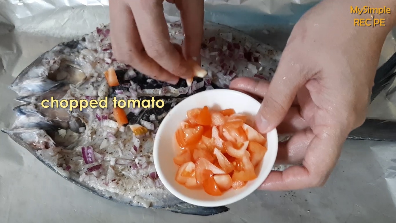 Cheesy Baked Bangus (Milkfish) Recipe - My Simple Recipe